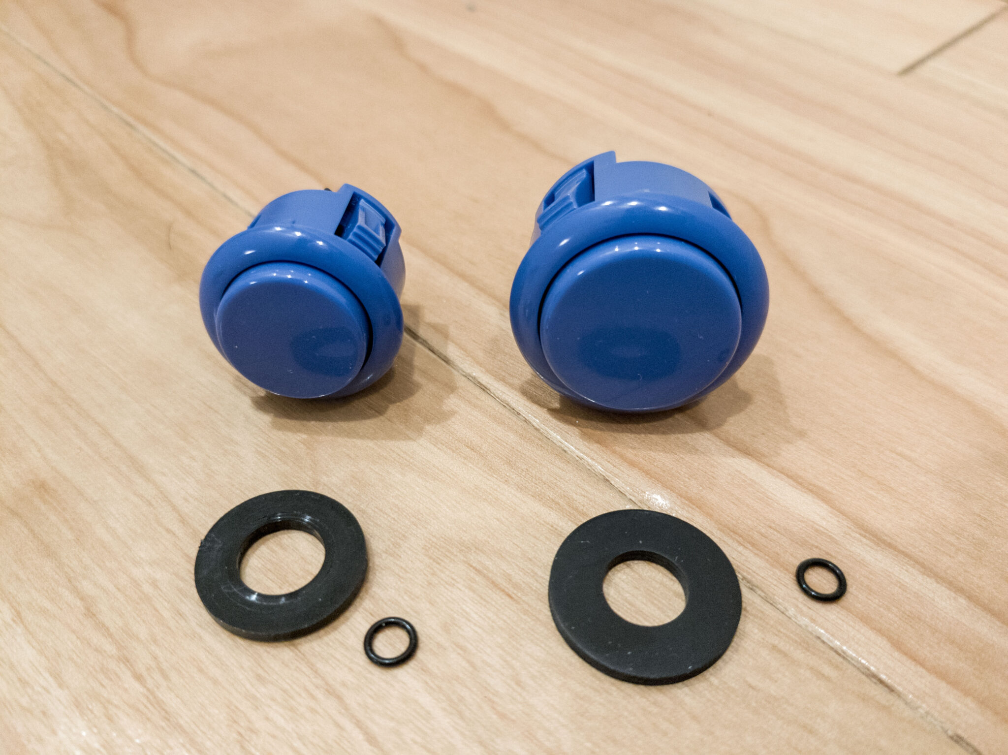 三和電子OBSF Seriesをショートストローク化する、三和マッハボタンではありません。